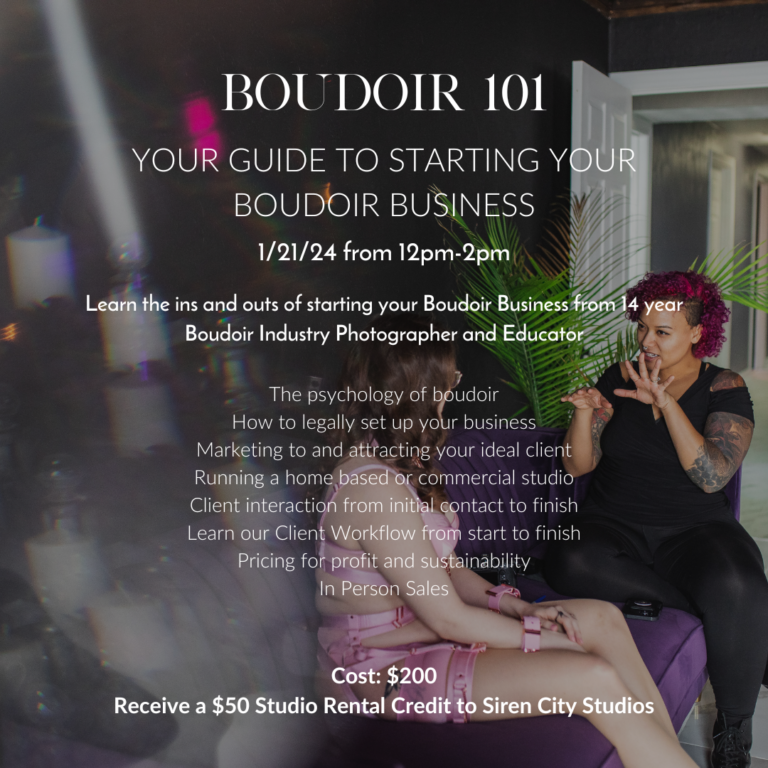 Boudoir 101: A Photographers Guide to Starting a Boudoir Business I ...